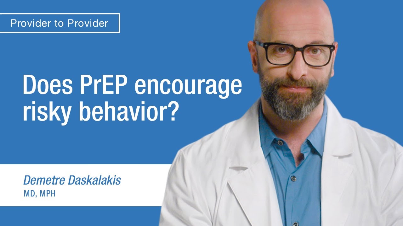 Does PrEP encourage risky behavior?