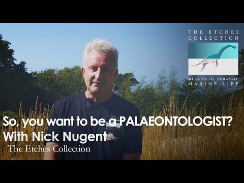 So, you want to be a PALAEONTOLOGIST? With Nick Nugent #careers