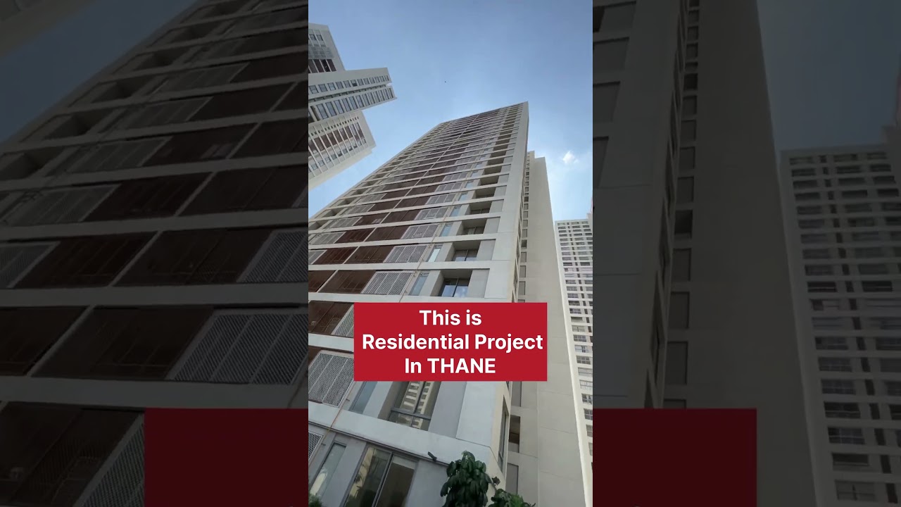 Experience the BEST Residential Project in THANE ☎️9619227846