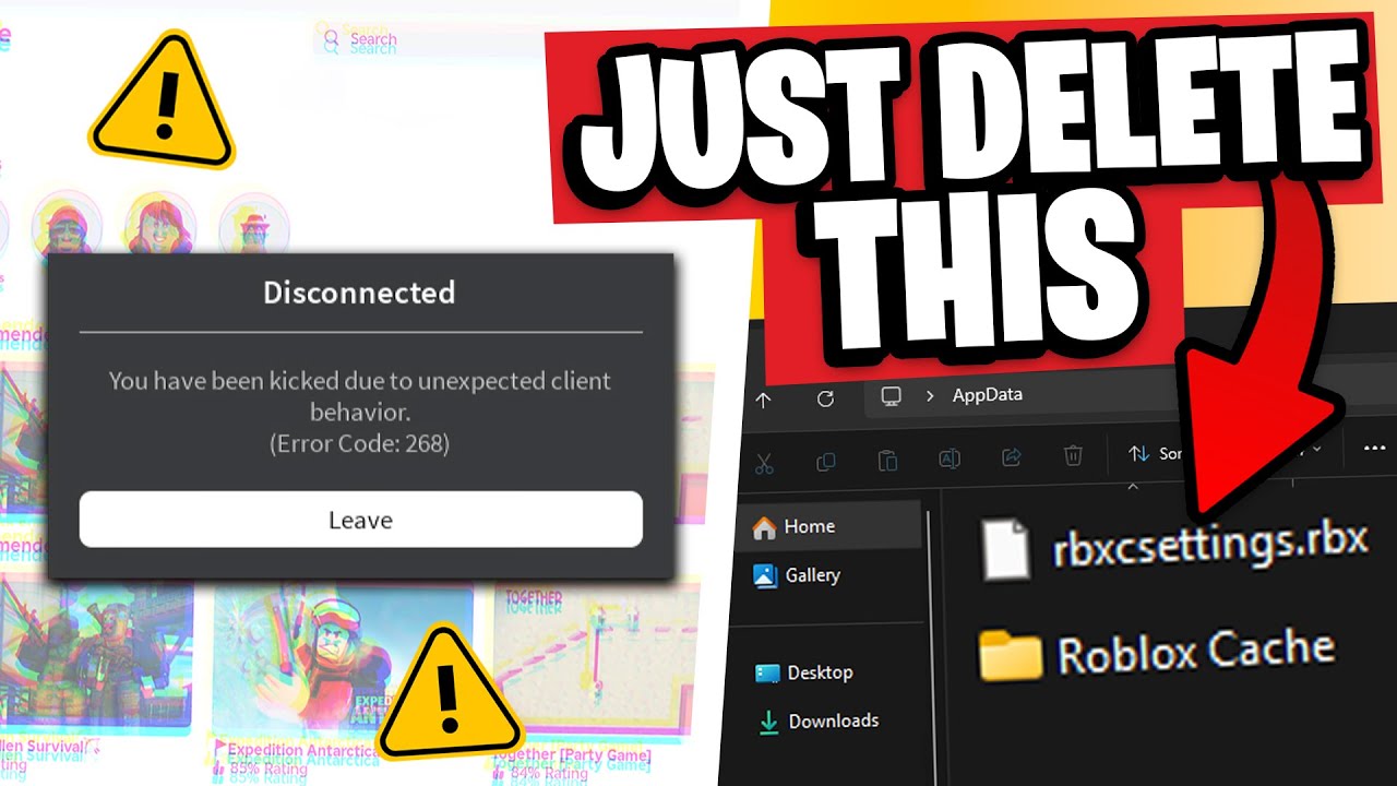 How To Fix Error Code 268 Roblox FAST!