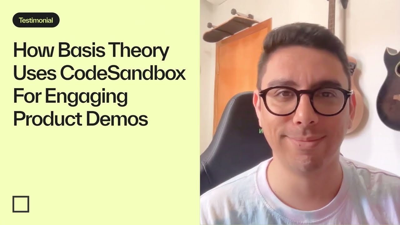How Basis Theory Uses CodeSandbox For Engaging Product Demos