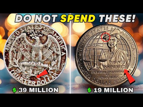 Most Expensive Quarter Dollar Coins Worth Big Money - U.S. RARE COINS Worth Money!
