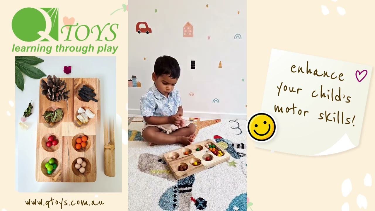 Montessori Sorting Tray Product Showcase