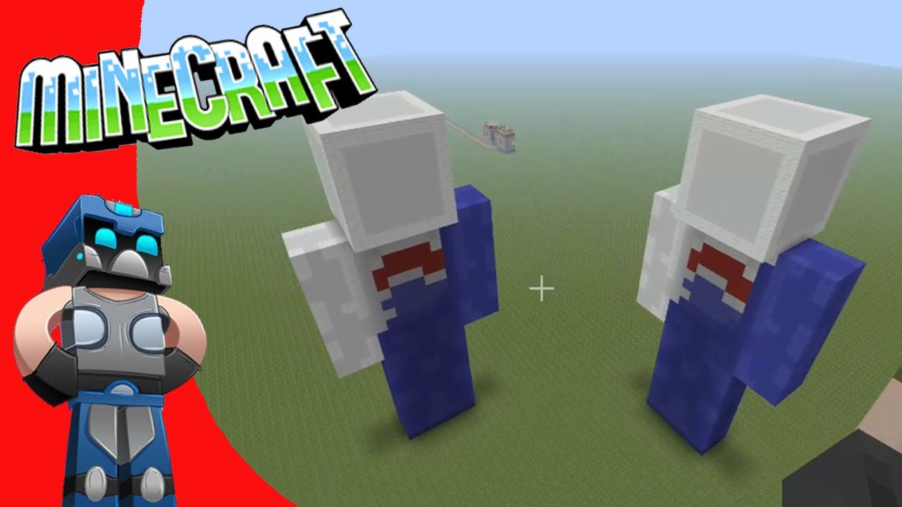 Minecraft: Como hacer PepsiMan Skin Tutorial