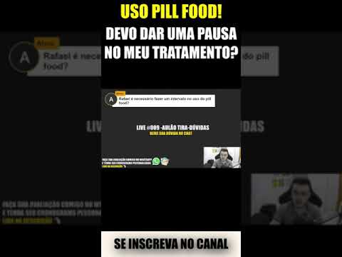 USO PILL FOOD POR UM TEMPO DETERMINADADO, DEVO DAR UM INTERVALO? #shorts