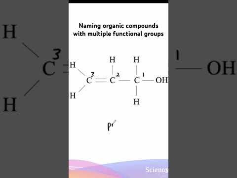 Naming organic compounds - part 2 #chemistry #organicchemistry #hscchemistry #hsc #generalchemistry
