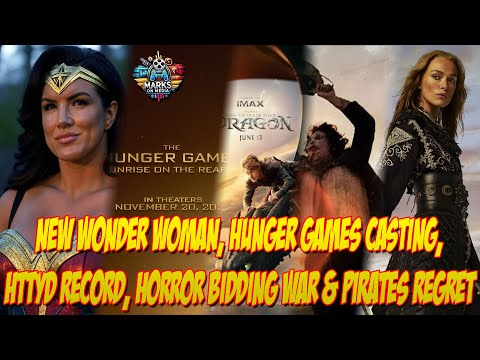 New Wonder Woman, Hunger Games Casting, HTTYD Record, Horror Bidding War & Pirates Regret