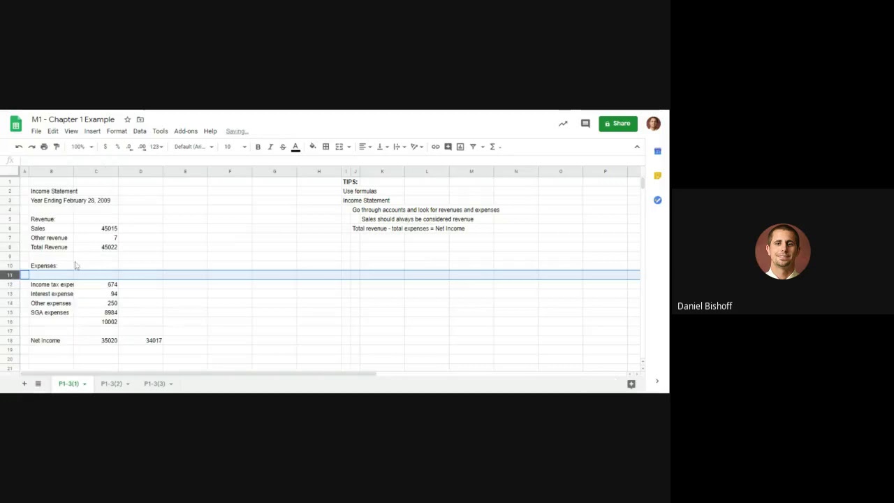 M1 - Chapter 1 Homework Example
