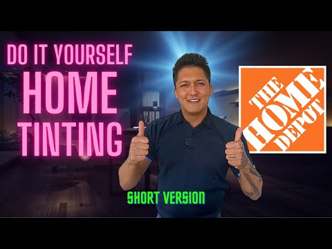 How To Tint Your Windows | Home Depot Window Tint | Short Version