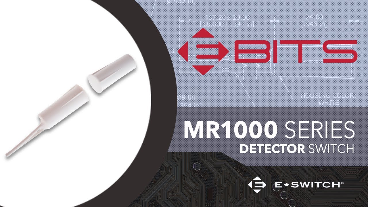Detector Switches: E-Switch MR1000 Series [New]
