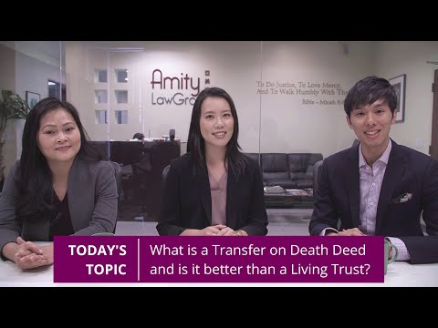 What is a Transfer on Death Deed and is it better than a Living Trust? | #AskAmity Episode 11