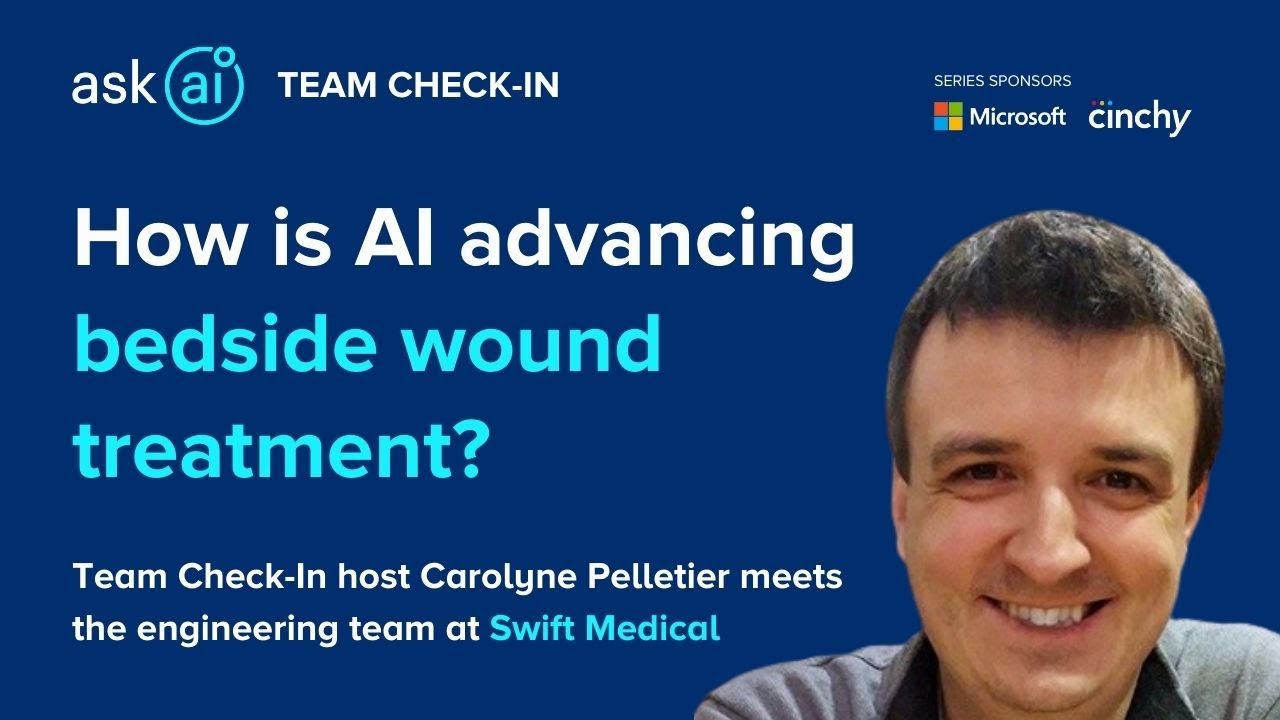 How is artificial intelligence advancing bedside wound treatment?