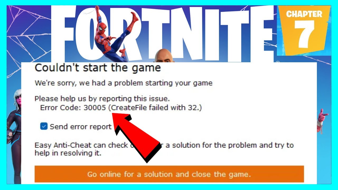 How to Fix Fortnite Error Code 30005 | Fortnite Error 30005 (2026 FIX)