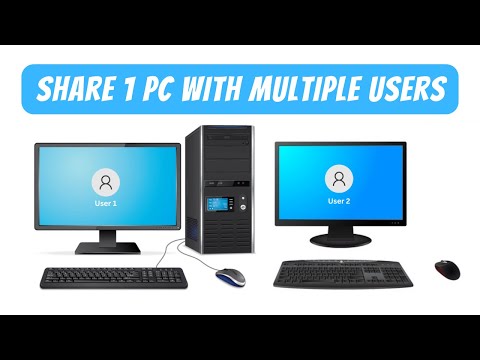 Share a PC for multiple users at the same time