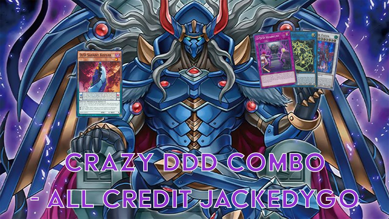 YUGIOH New 3 card DDD combo
