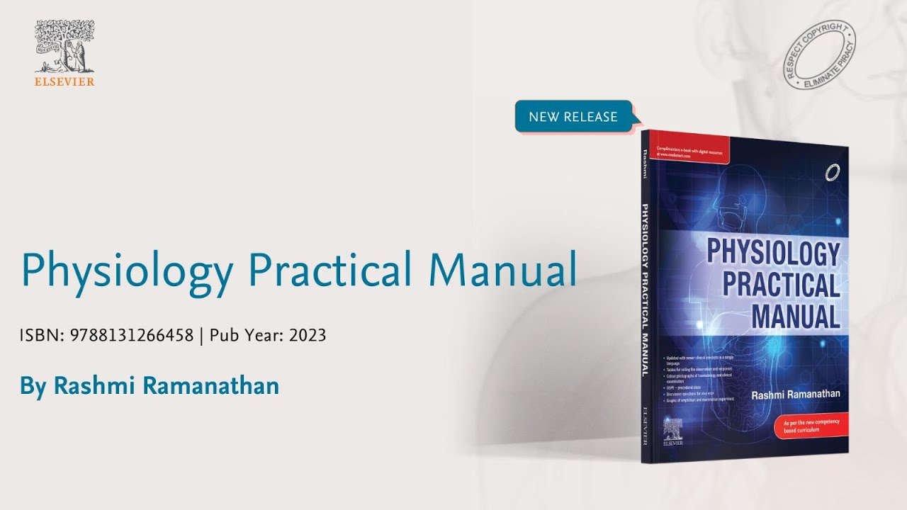 Physiology Practical Manual by Rashmi Ramanathan