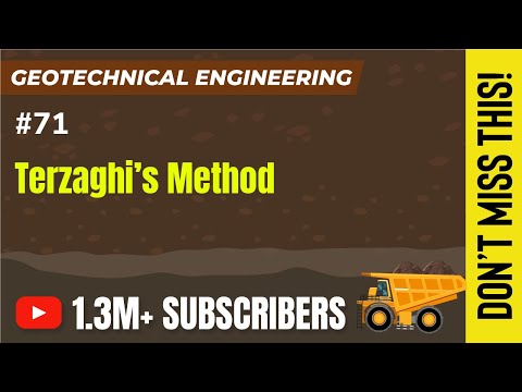 Terzaghi's Method - Bearing Capacity - Foundation Engineering GATE ...