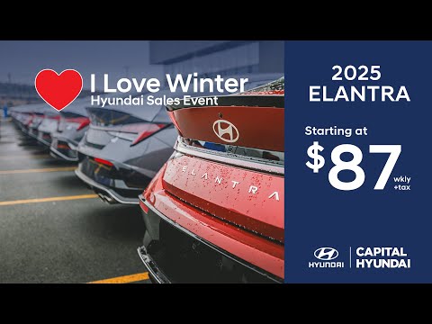 Celebrate The New Year in a 2025 Hyundai Elantra
