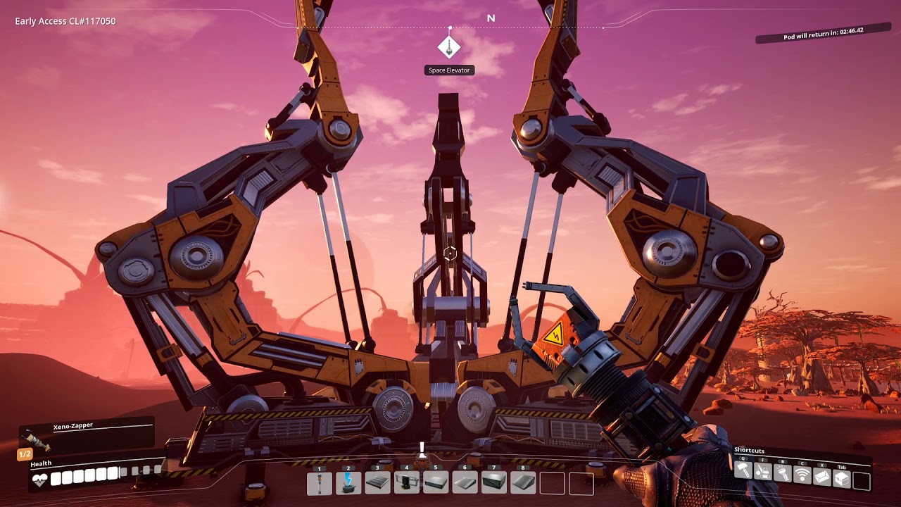 SATISFACTORY - SPACE ELEVATOR (ANIMATION)