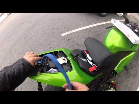 Pizza Delivery On A Motorcycle