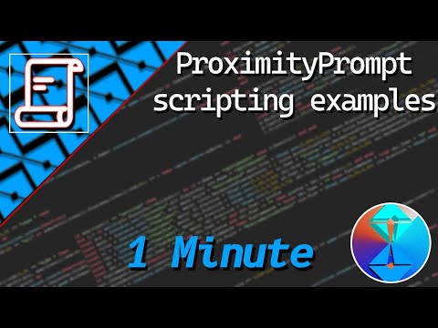 ProximityPrompt scripting examples | Roblox Studio