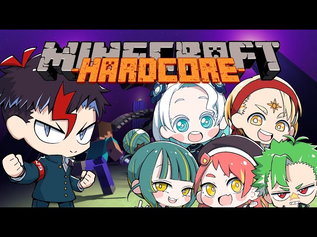 VOMS .net | 【Minecraft】4んだら連帯責任ハードコア最終回!!!!!!【#voms_project