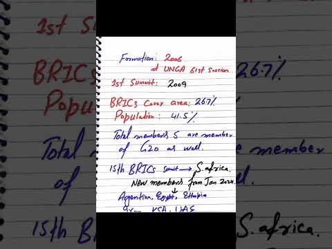 What is BRICS? | BRICS Expansion for CSS PPSC, UPSC, FPSC #shorts #brics #bricsummit #bricsexpansion
