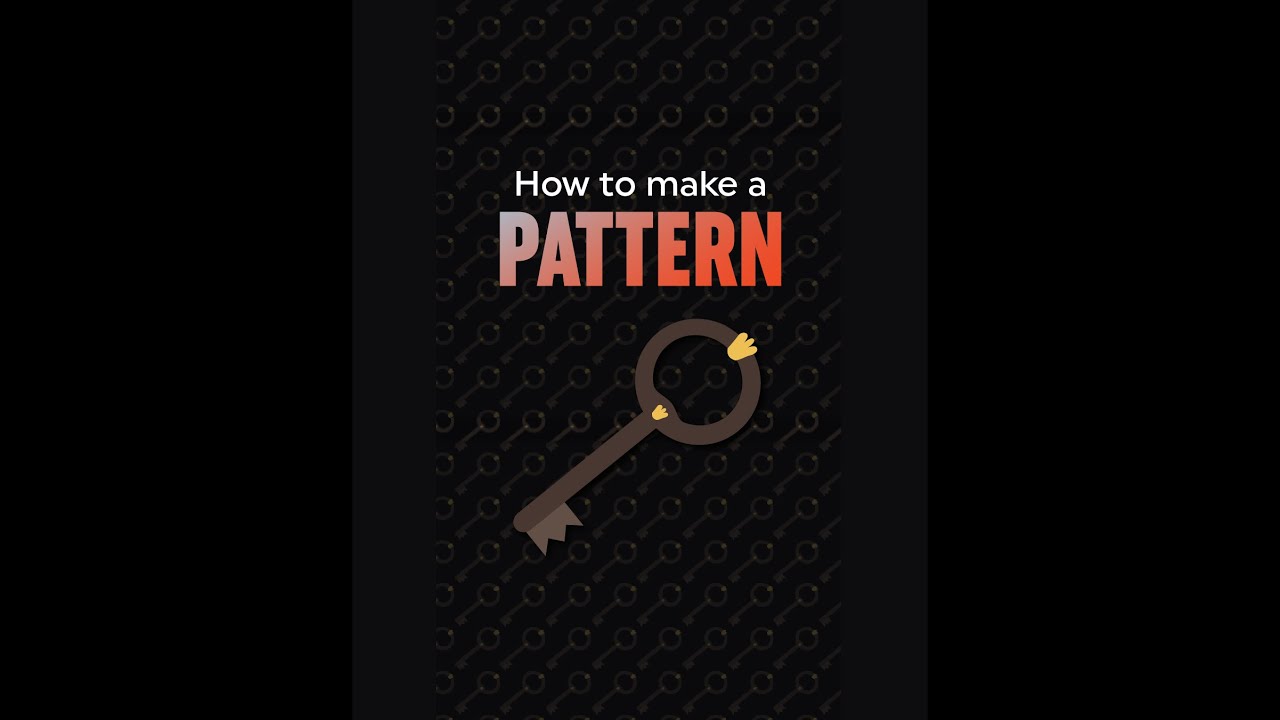 How to make a pattern in Adobe Illustrator in one click