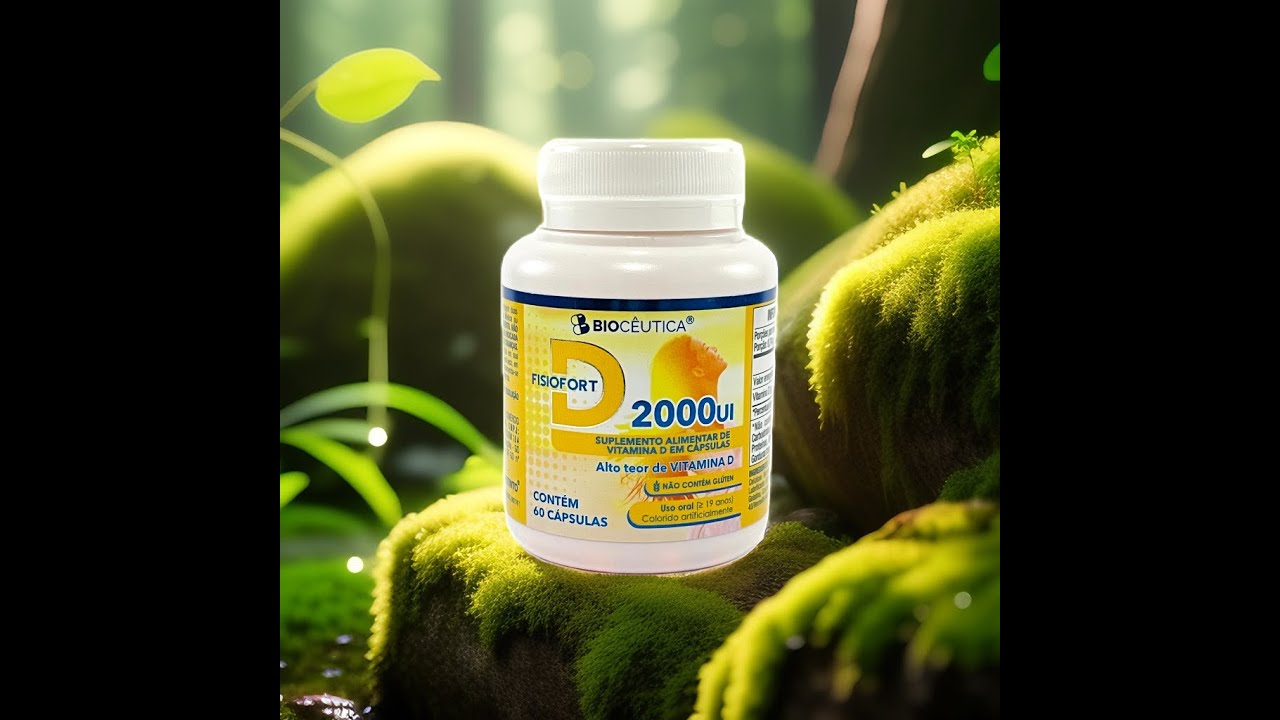 FISIOFORT VITAMINA D 2000ui | 60 Cápsulas