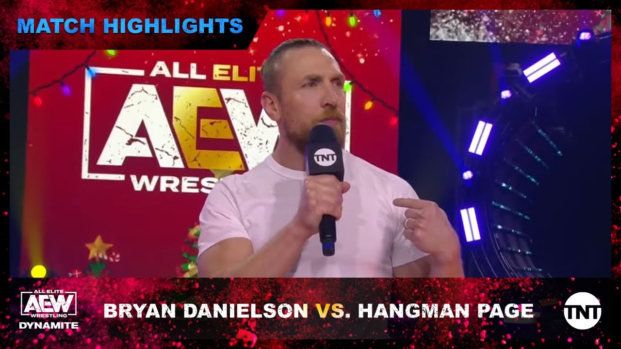 Bryan Danielson Wants A Rematch with Hangman Page