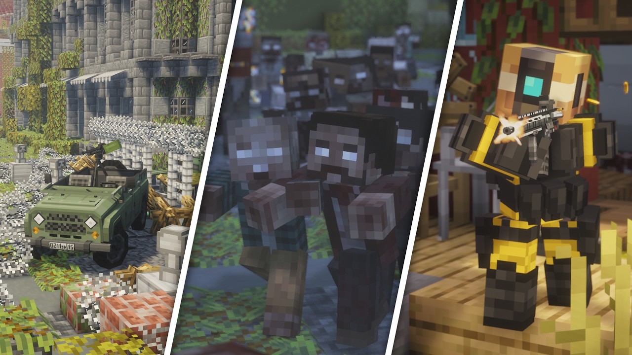 20+ Zombie Apocalypse Minecraft Mods 2026