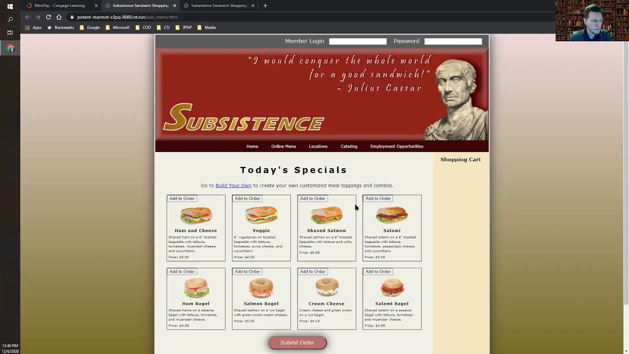 Tutorial 12 Case Problem 2: Substinence