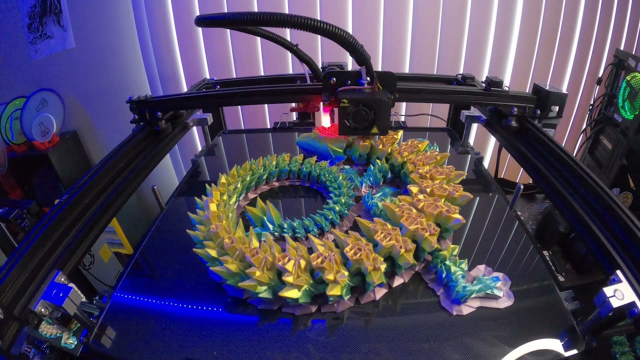 82 Hour Crystal Dragon Time-lapse