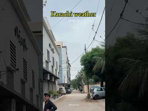 Karachi weather😇 #shorts #ytshorts #weather #karachi #karachiweather #karachicity #moonsoon #rainy