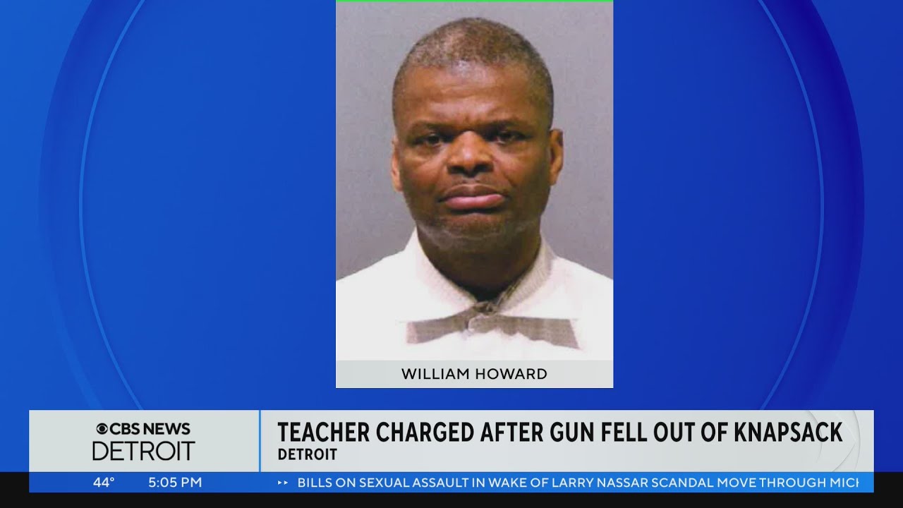 Detroit Cody High teacher charged after unlicensed gun falls out of bag at school