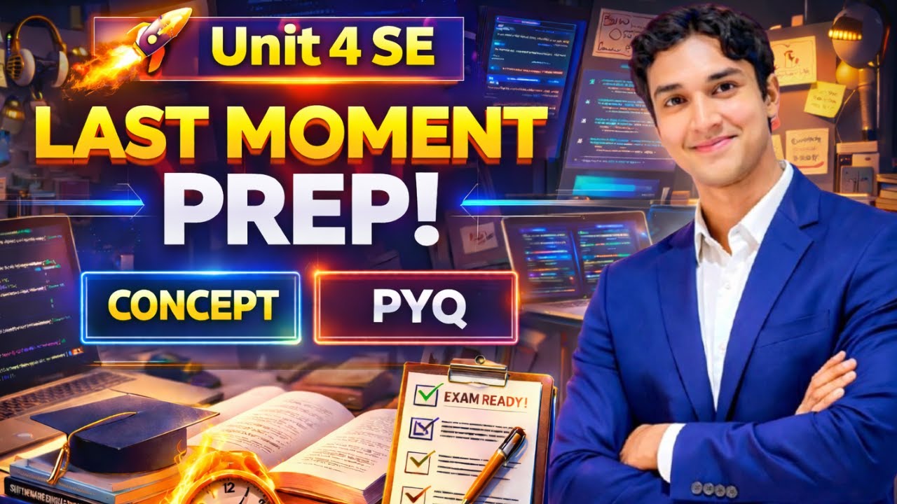 Software Engineering UNIT–4  One Shot | Software Design Fundamentals & Modular Design | Exam Ready