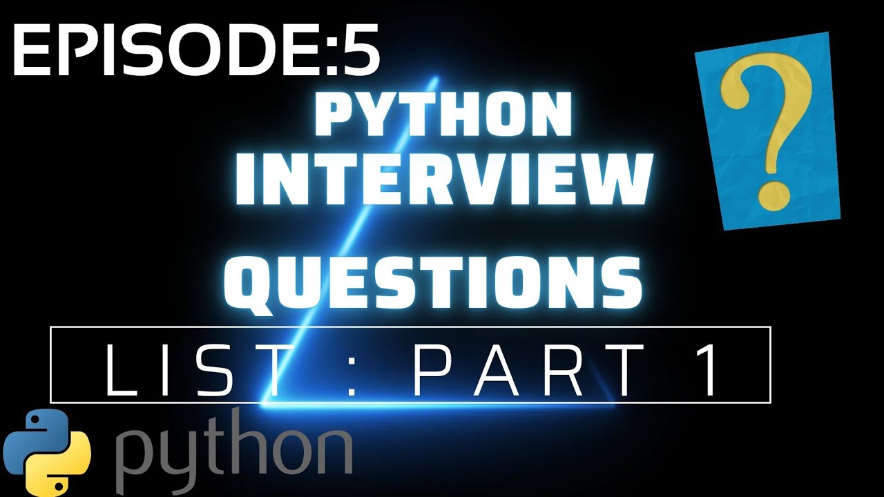 Python Interview Questions | Python Tutorial | Datatypes | List | List Slicing in python | Indexing