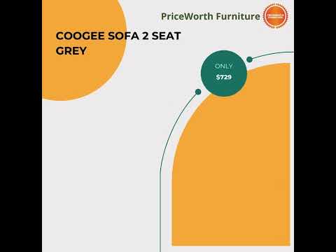 COOGEE 2.5 SEATER SOFA PV LEATHER
