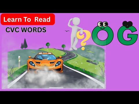 Learn CVC Words Ending with -OG | Dog, Log, Fog & More! 🐶🌫🌳