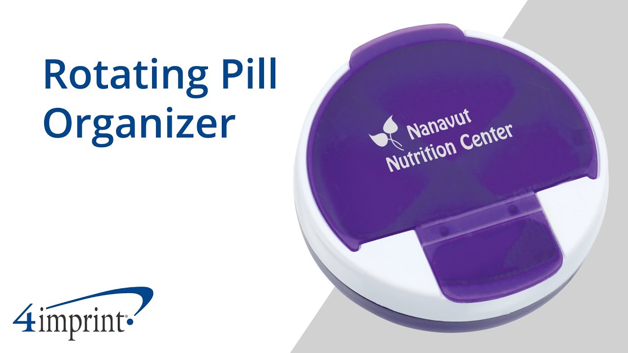 Rotating Pill Organizer by 4imprintf