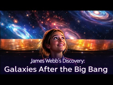 James Webb's Discovery: Galaxies After the Big Bang