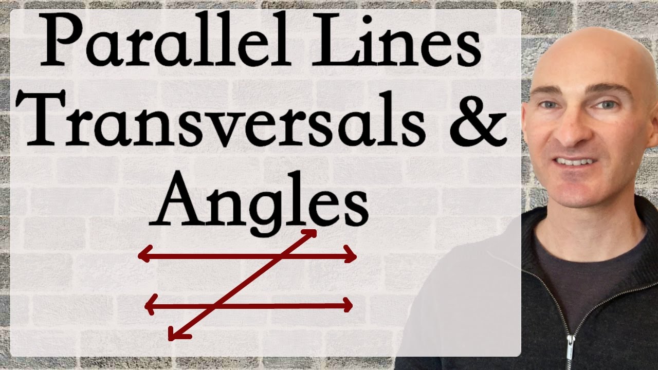 Parallel Lines Cut by a Transversal - Finding Angle Measures
