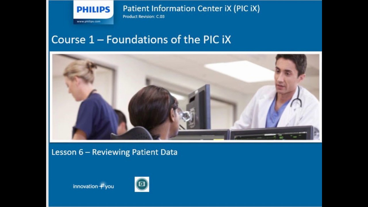 Philips Information Center (PIC iX) - Using Alarm Review