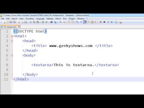 Learn 168 cols and rows attribute in HTML Hindi - Mind Luster