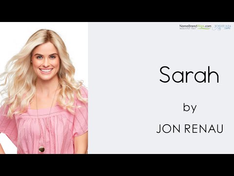 Jon Renau - Sarah in colors Laguna Blonde (FS24/102S12) and Toffee Truffle (FS6/30/27)