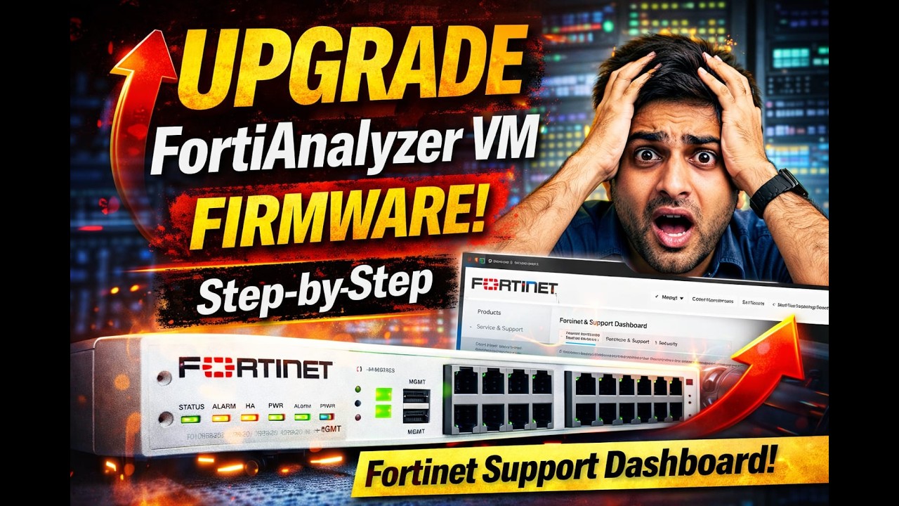 How to upgrade Forti Analyzer without Bricking Your Entire Device