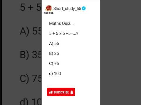 new math question #shorts