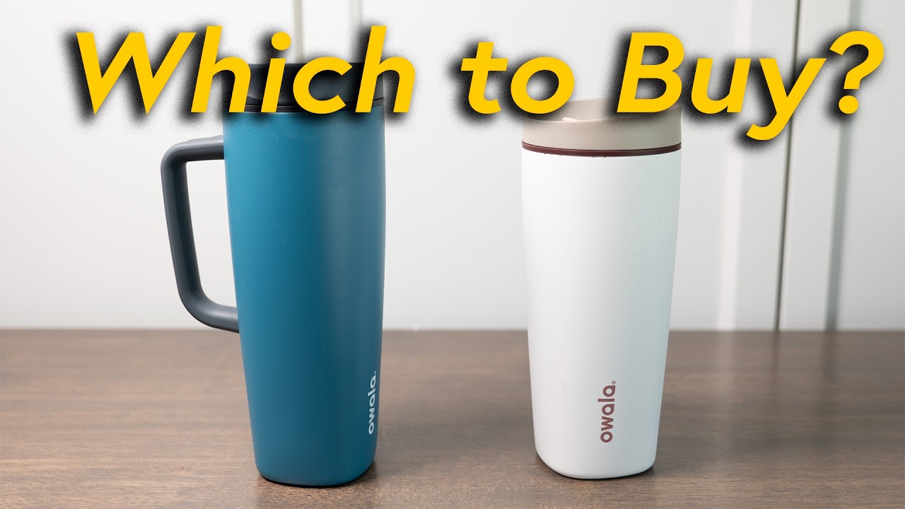 Owala Smooth Sip Slider 20 Oz vs 24 Oz Compared
