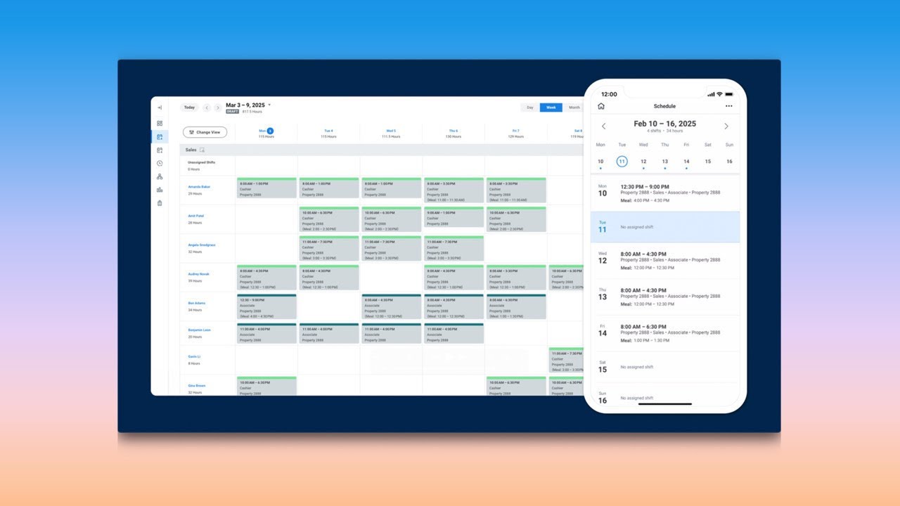 Workday Scheduling and Labor Optimization Quick Demo