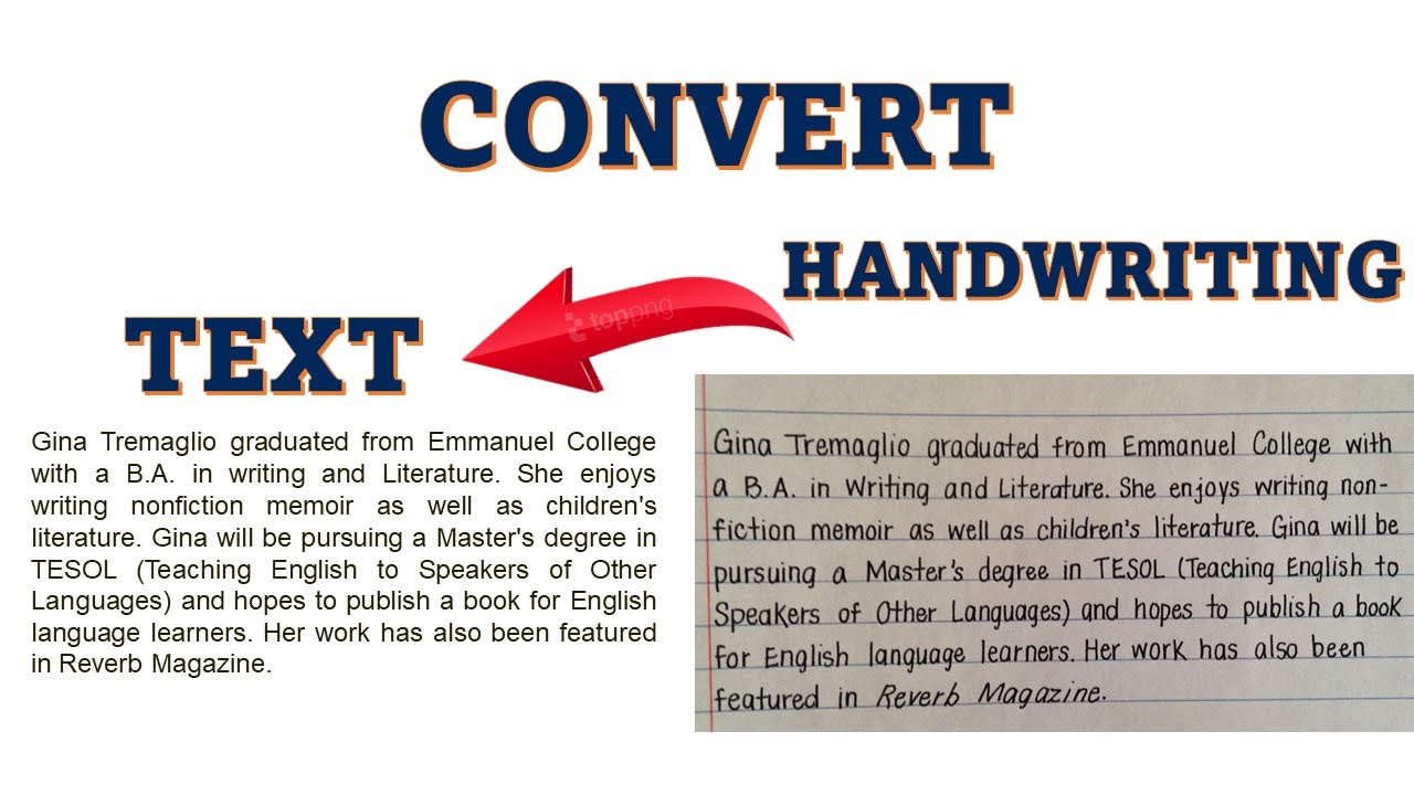 How to Convert Handwriting To Text || Google Docs Tutorial 2021 ||